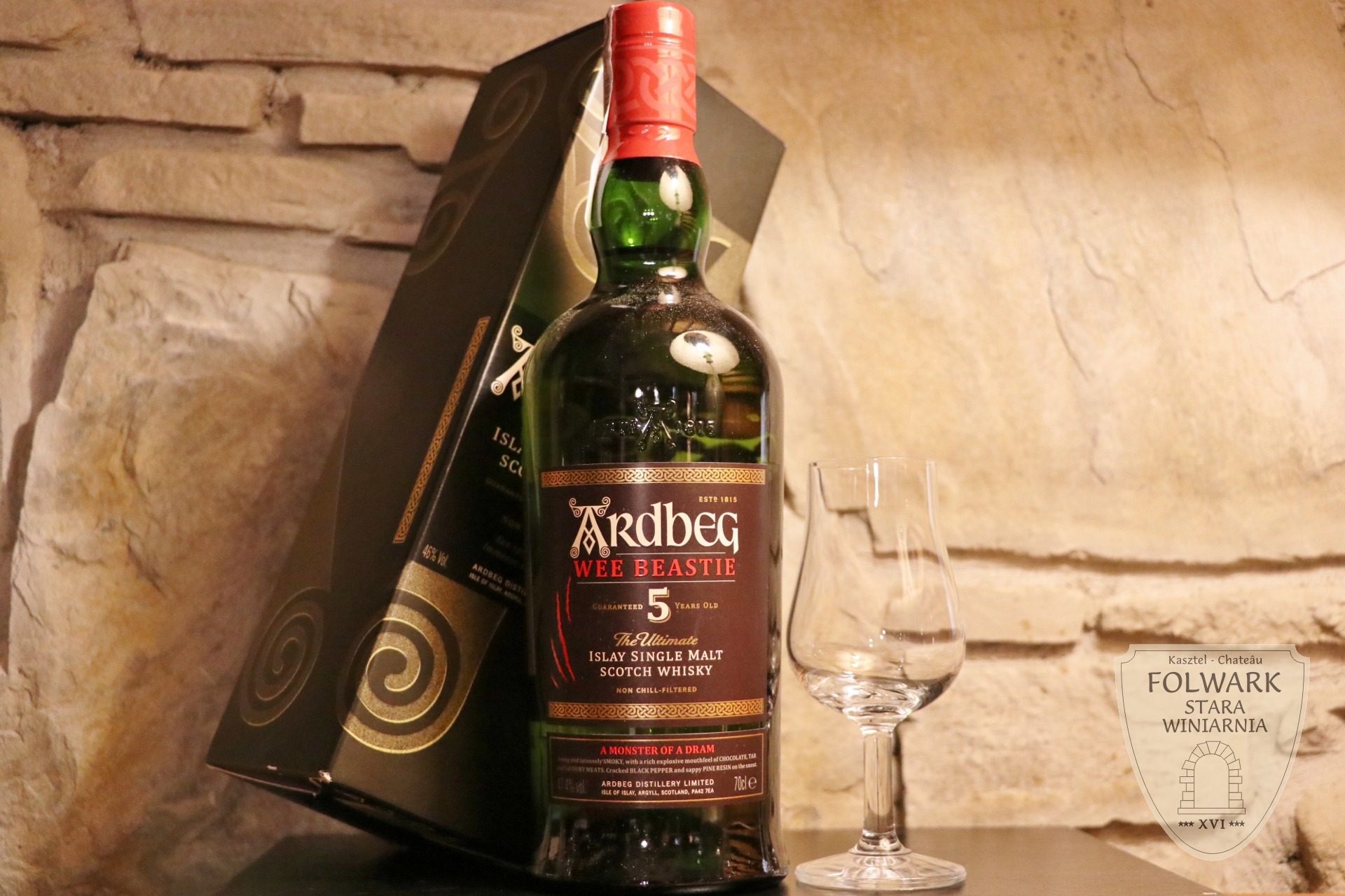 Ardbeg 5 YO Wee Beastie - Folwark Stara Winiarnia Mszana Dolna ...